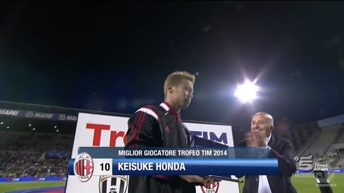 【カイザー本田復活！】本田圭佑、ユベントス相手にゴール!TIM杯1G1Aの活躍でMVPに選出！（関連まとめ）: カルチョまとめブログ